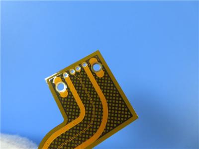 China Flexible PCBs. Impedanzgesteuerte Flex-PCBs. Polyimid-Flex-PCBs auf einem Polyimid-76-Mikron-Substrat mit 90 Ohm-Impedanzgesteuertem. zu verkaufen