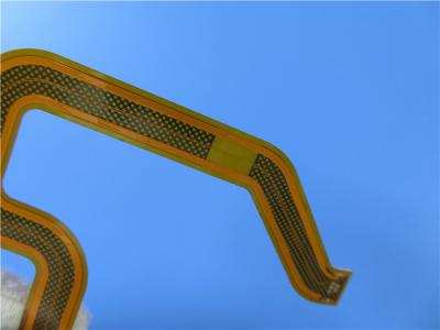 China Flexible PCBs. Impedanzgesteuerte Flex-PCBs. Polyimid-Flex-PCBs auf einem Polyimid-76-Mikron-Substrat mit 90 Ohm-Impedanzgesteuertem. zu verkaufen
