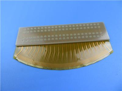 China Einlagiges flexibles PWB errichtet auf Polyimide mit 1.6mm Versteifung FR-4 und Immersions-Gold für Instrumentenbrett zu verkaufen