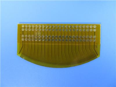 China Einlagiges flexibles PWB errichtet auf Polyimide mit 1.6mm Versteifung FR-4 und Immersions-Gold für Instrumentenbrett zu verkaufen