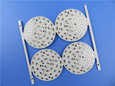 中国 LEDの照明のためのパネルの輸送が付いているアルミニウム基盤で造られる金属の中心PCB 販売のため