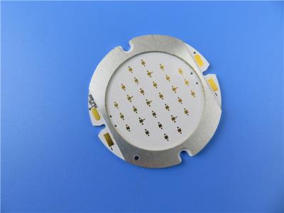 중국 금속 코어 PCB 알루미늄 기반에 구축 1W / MK LED 조명에서 사용되는 복합 구조와 함께 판매용