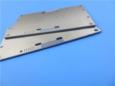중국 TC600 고주파 PCB 50 밀리리터 1.27 밀리미터 복식은 전자 레인지 회로판 이머젼 실버의 편을 들었습니다 판매용