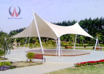 Cina Le tende all'aperto sforzate dell'ombra delle strutture dell'ombra del parco della membrana abbattono il tipo in vendita