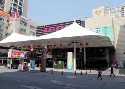 Cina Altezza totale di tensione bianca del baldacchino 7.5m del riparo di Sun di architettura della struttura in vendita