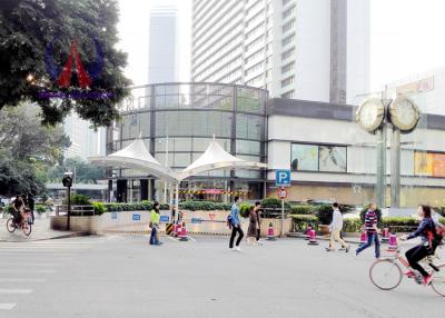 中国 料金所、膜のための白い自動クリーニング式抗張膜の構造は入口をカバーしました 販売のため