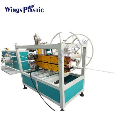 China Máquina plástica del extrusor del tubo para el tubo del HDPE del polietileno de alta densidad en venta