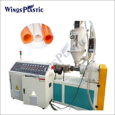 China Máquina plástica del extrusor del tubo para el tubo del HDPE del polietileno de alta densidad en venta