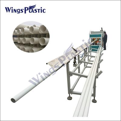 China PVC Water Pipe Extruder Machine with Conical Twin Screw Extruder for sale