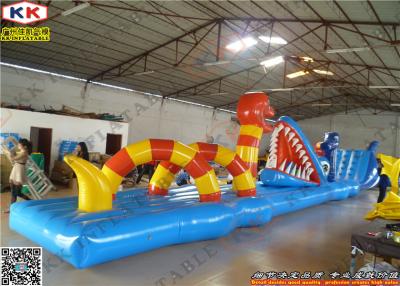 Cina Abitudine gonfiabile di corsa ad ostacoli dell'acqua del PVC del gioco dell'acqua dei bambini in vendita