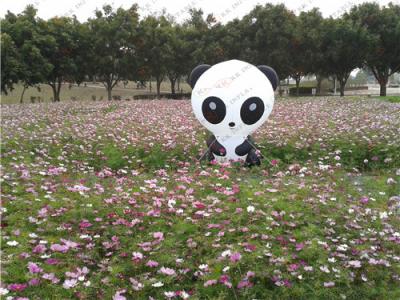 Cina Giocattoli gonfiabili moderni del panda di modello gonfiabile su ordinazione sveglio del fumetto in vendita