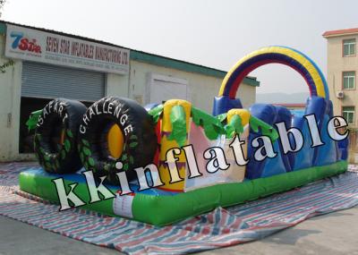 中国 子供の遊園地のための商業膨脹可能な障害物コース 販売のため
