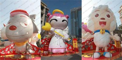Cina Modello gonfiabile alla moda KKM-G32 2015, annunciante esposizione gonfiabile, fumetto gonfiabile in vendita