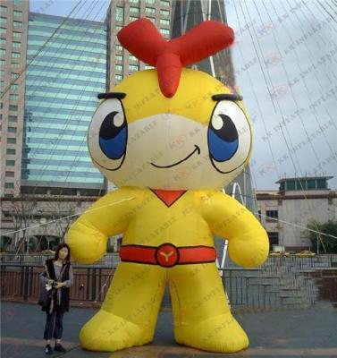 Cina Il modello gonfiabile commerciale caldo KKM-G37, mascotte gonfiabile per annuncia, PVC Inflatables in vendita