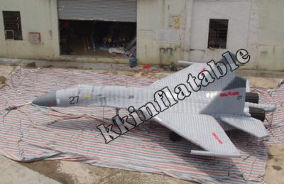 Cina Modello gonfiabile dell'aeroplano della replica per la visualizzazione quadrata in vendita