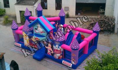 Cina KJB-G33 personalizzano bella principessa Castle Inflatable Bounce House, buttafuori gonfiabili e saltatore per i bambini in vendita