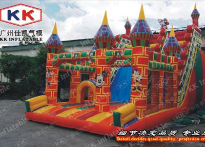 中国 膨脹可能な両車線の Mickey はスライド/膨脹可能なトランポリンの城を乾燥します 販売のため