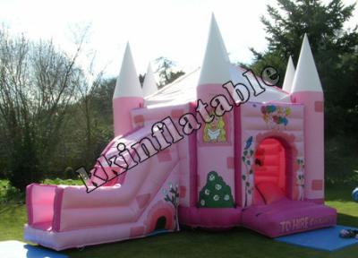 Cina Principessa rosa Jumping Castle Inflatable Combo con lo scorrevole Kzh-g012 per il partito locativo in vendita