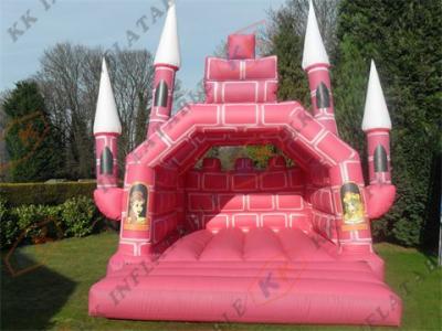 Cina Il saltatore gonfiabile rimbalzante rosa fortifica/casa rimbalzante per gli affitti in vendita