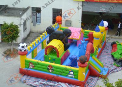 Cina Campo da giuoco gonfiabile commerciale dei buttafuori/città gonfiabile di divertimento per i bambini in vendita