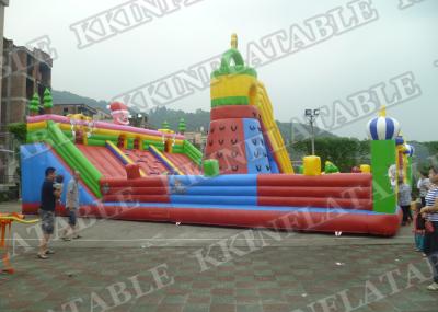 Cina Grande rimbalzo gonfiabile con la parete rampicante/parco di divertimenti gonfiabile in vendita