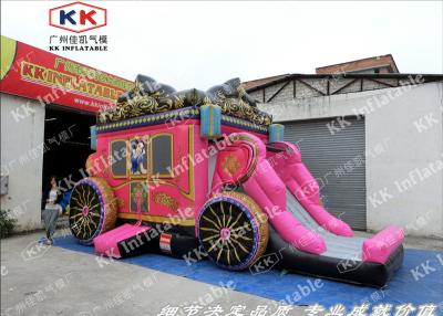 Cina Scorrevole di desiderio della Camera dei buttafuori/principessa gonfiabili rosa Castle di Inflatables in vendita