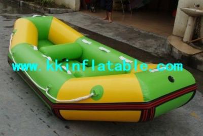 Cina Personalizzi il crogiolo gonfiabile medio di PVC, barca di banana colorata del cavaliere dell'oceano in vendita