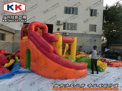 Cina Buttafuori gonfiabili arancio/rossi, letto di salto gonfiabile per i bambini in vendita