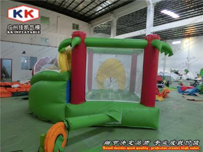 Cina Buttafuori gonfiabili mobili rossi e verdi, letto di salto gonfiabile con lo scorrevole in vendita