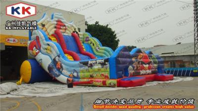 Cina scorrevole gonfiabile enorme Graffio-resistente, bouncycastle dell'aria del PVC di 0.55mm in vendita