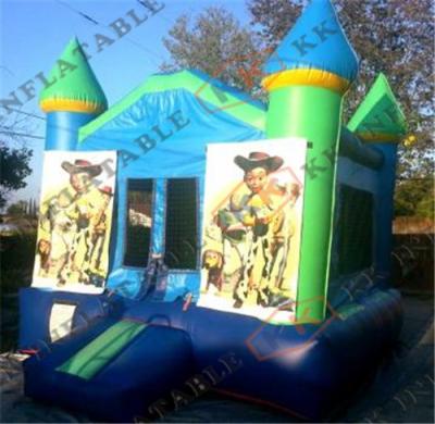 Cina Festa di famiglia di salto adulta impermeabile del castello resistente al fuoco in vendita
