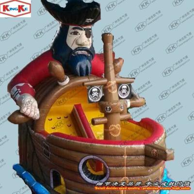 Cina Scorrevoli asciutti gonfiabili dell'aria dello scorrevole del pirata del PVC per il salto di divertimento del bambino di festa del cortile in vendita