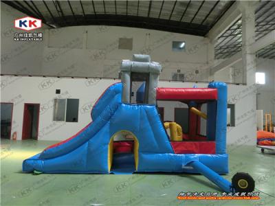 中国 かなり赤ん坊 3-5 の歳のスライドが付いている膨脹可能な警備員の Obstactle のジャンパーの城 販売のため