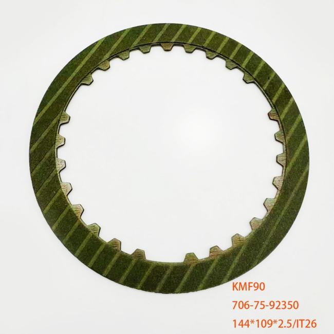 Kmf90 Excavator PC200-6 Paper Based Friction Plate Friction Plate 706-75-92350