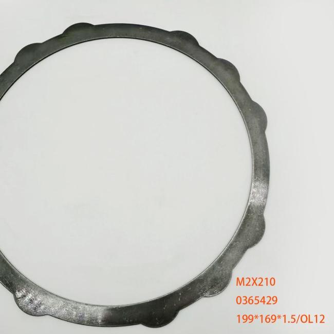 M2X210 Excavator Steel Plate 0365429 Friction Plate