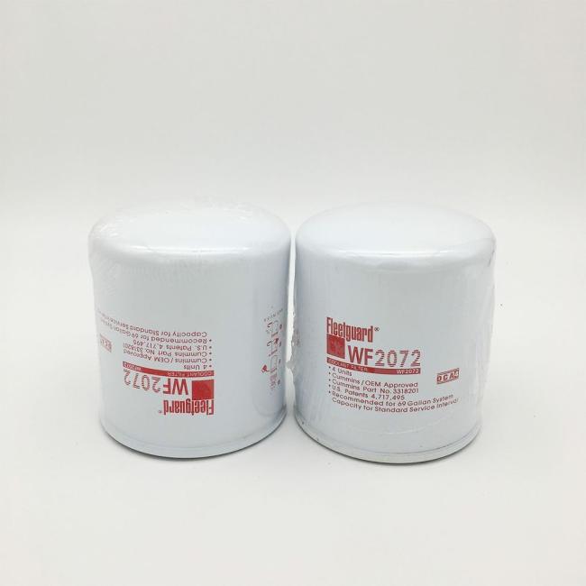 Diesel Engine Parts Truck/Excavator Oil Filter for Filters Wf2072
