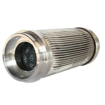 Cina cartuccia di filtro dal gas naturale 5um, elementi filtranti sinterizzati 40mm del metallo in vendita