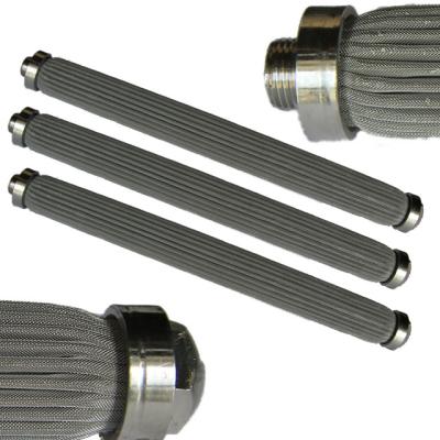 Cina filtro dell'olio industriale 5um, cavo Mesh Filter di acciaio inossidabile di 20mm in vendita