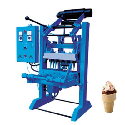 China Commercial Mass Production Semi Automatic Sugar Cone Waffle Ice Cream Cone Making Machine for sale