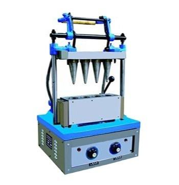 China Commercial Small 4 Heads Ice Cream Waffle Cone Sugar Cone Machine Ice Cream Cone Production Machine for sale