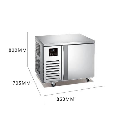 China Hot Selling Commercial Food Milkshake Ice Cream Fast Freezer Household Fast Freezer for sale