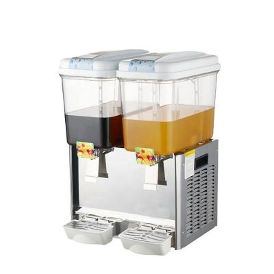 China New Arrival Transparent Square Commercial Cold Juicer Dispenser for sale
