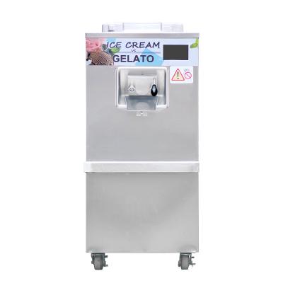 China Wellcooling Vertical Gelato Batch Freezer Commercial Italian Ice Sorbet Hard Ice Cream Machine for sale