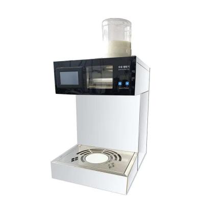 China Commercial Milk Snow Flakes Ice Cream Shaver Maker Machine Snowflake Ice Shaved Making Machine Bingsu Machine for sale