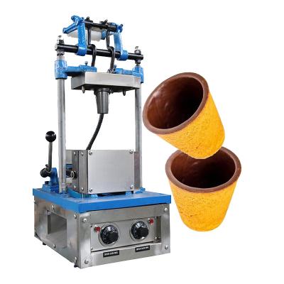 China Specializing in the Production of Ce Certified Small Waffle Ice Cream Cone Chicken Rolls Machine for sale