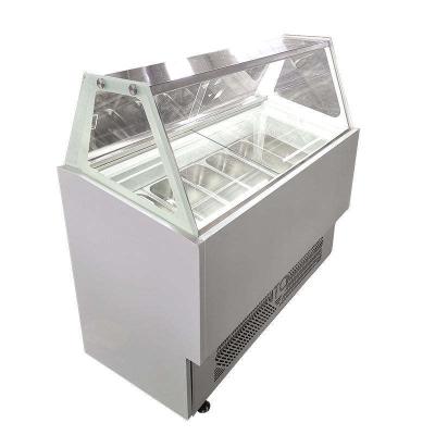 China Small Display Refrigerators Counter Top Showcase Mini Ice Cream Display Freezer for sale