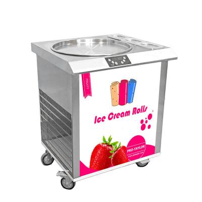China Professional Manufacture Flat Bottom Ice Cream Egg Rolls Instant Egg Rolls Make Machine for sale