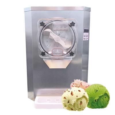 China Table Top Batch Freezer One Touch Dispensing Gelato Machine Table Top Ice Cream Machine for sale