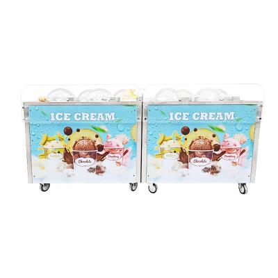 China Hot Selling Summer Small Ice Cream Vertical Freezer Ice Cream Mobile Vending Machine for sale