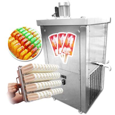 China Commercial Automatic Ice Cream Mold Pop Fruit Popsicle Maker Ice Popsicle Machine for sale